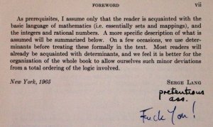 Ken Ribet’s love note from Serge Lang | mathbabe